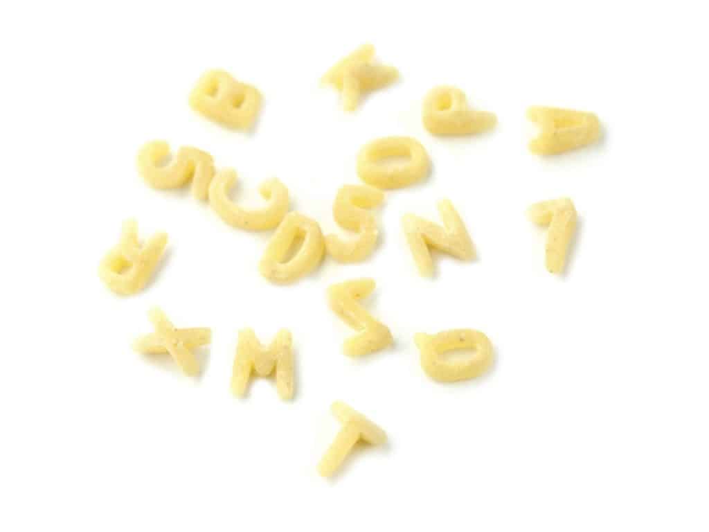 Alphabet Pasta — Fun Shapes for Kids & Soups